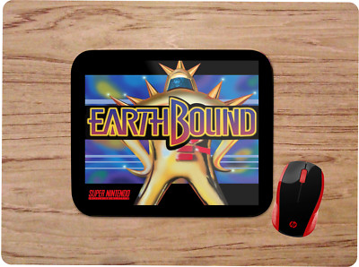 EARTHBOUND SNES RETRO ART CUSTOM MOUSE PAD DESK MAT PC GAMING SCHOOL ...