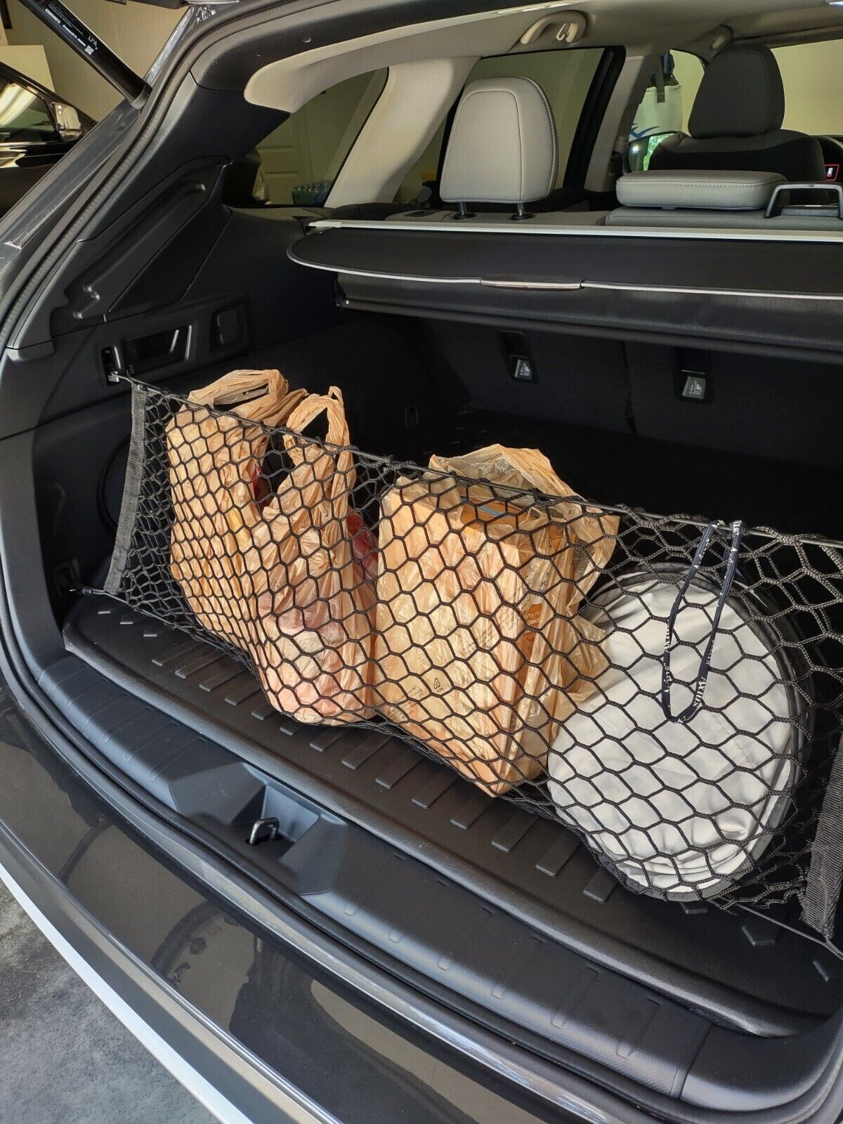 Rear Trunk Envelope Style Organizer Cargo Net for SUBARU OUTBACK 2015 ...