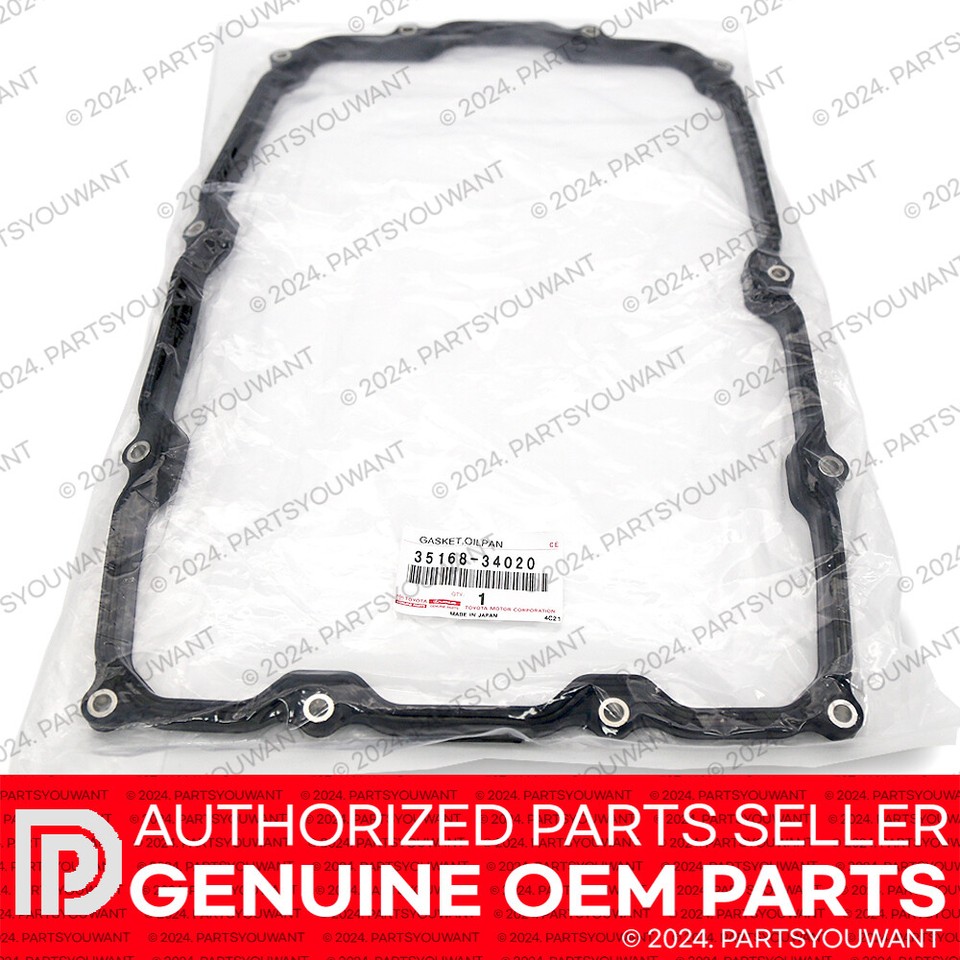 GENUINE Toyota Lexus 5.7L V8 OEM Transmission Oil Pan Gasket 35168 ...