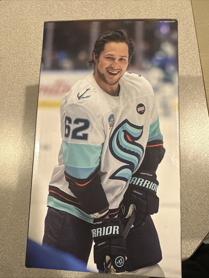 Seattle Kraken 2025 2026 DJ Brandon Montour Bobblehead 1/27/26 Vs WAS ...