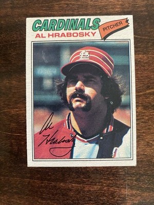 1977 Topps - Al Hrabosky #495 St. Louis Cardinals “The Mad Hungarian ...