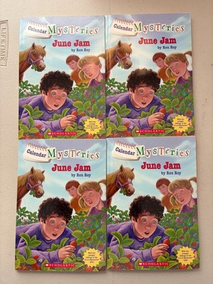 June Jam, A Calendar Mysteries #6 by Ron Roy (2011) 4 Brand New Books ...