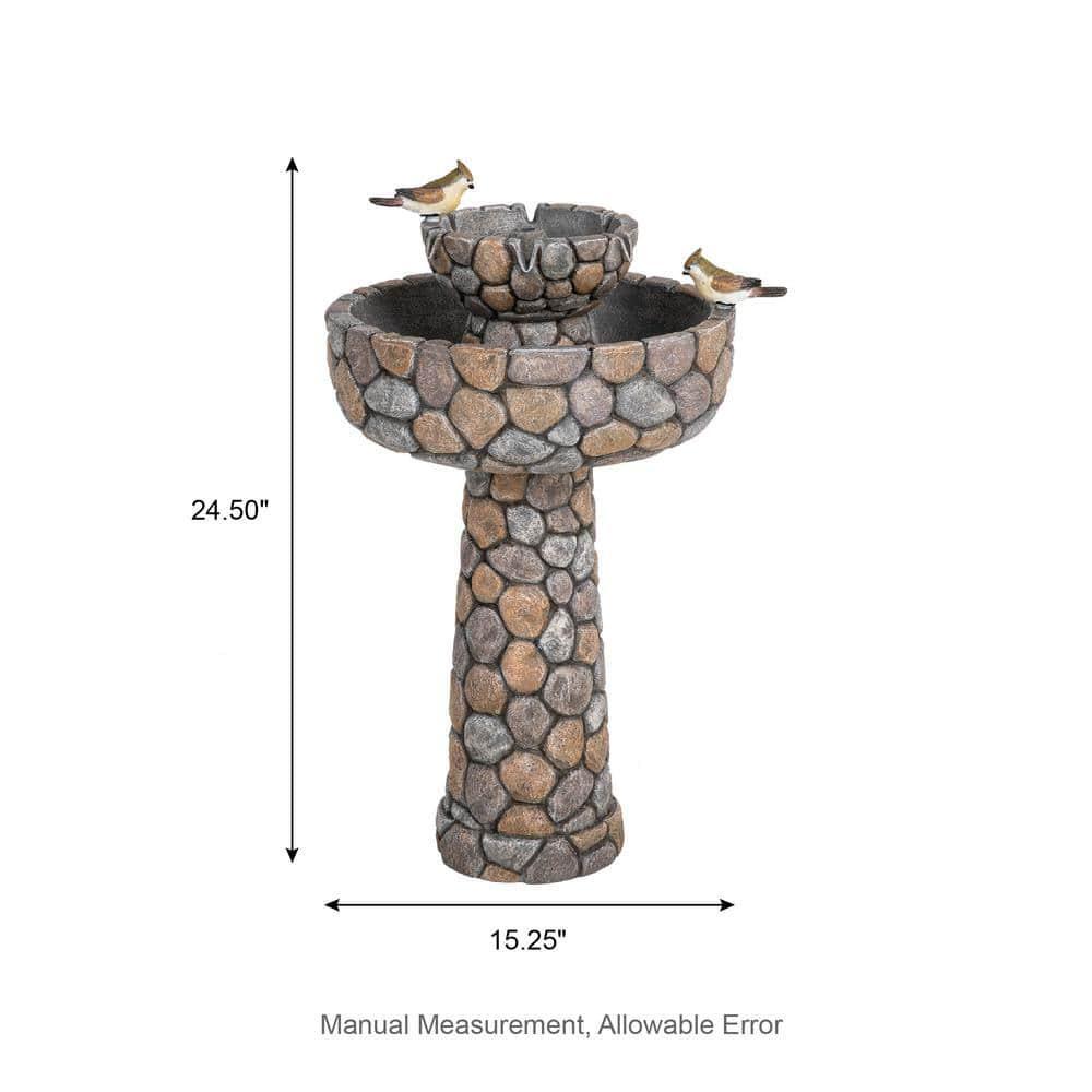 Bird Baths With Running Water DIY Recirculating Bird Bath Fountain