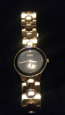 Vintage Men's Wrist Watch Embassy By Gruen With Diamond | eBay