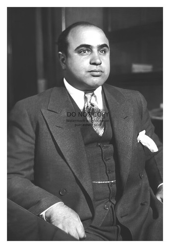 AL CAPONE PROHIBITION ERA CHICAGO MOB BOSS 1931 4X6 B&W PHOTO | eBay