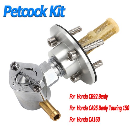 Gas Tank Petcock Fuel Switch For Honda CB92 Benly CA160 CA95 Benly ...