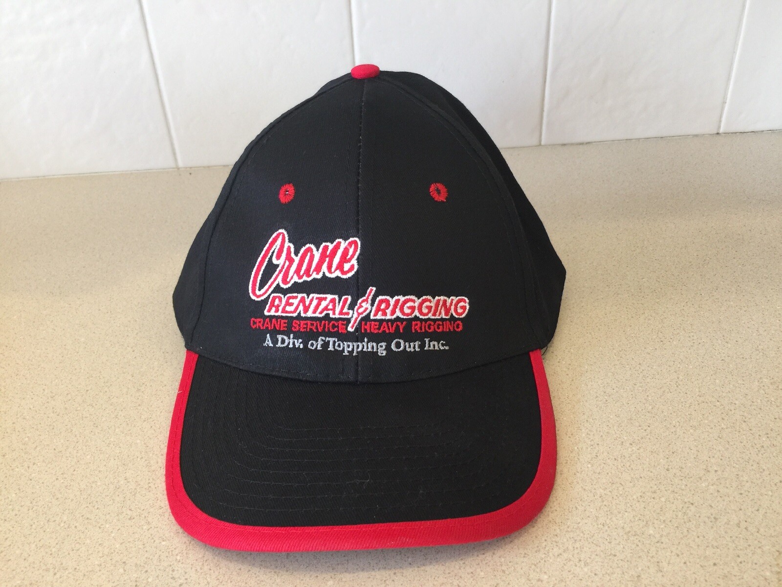 Crane Rental & Rigging Hat Cap NEW ~ Free Shipping! | eBay