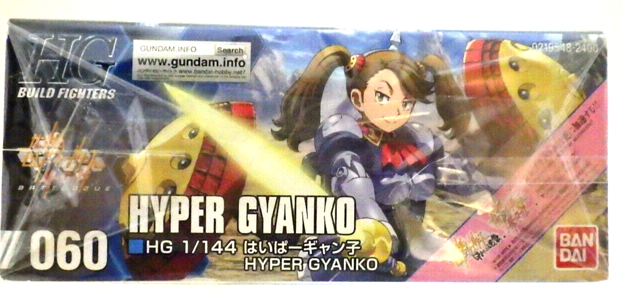 HG Hyper Gyanko-Gundam Build Fighters Battlogue-HG 1/144 Scale Model ...