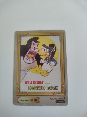 Disney 100 Card Fun Carnival Donald Duck Card | eBay