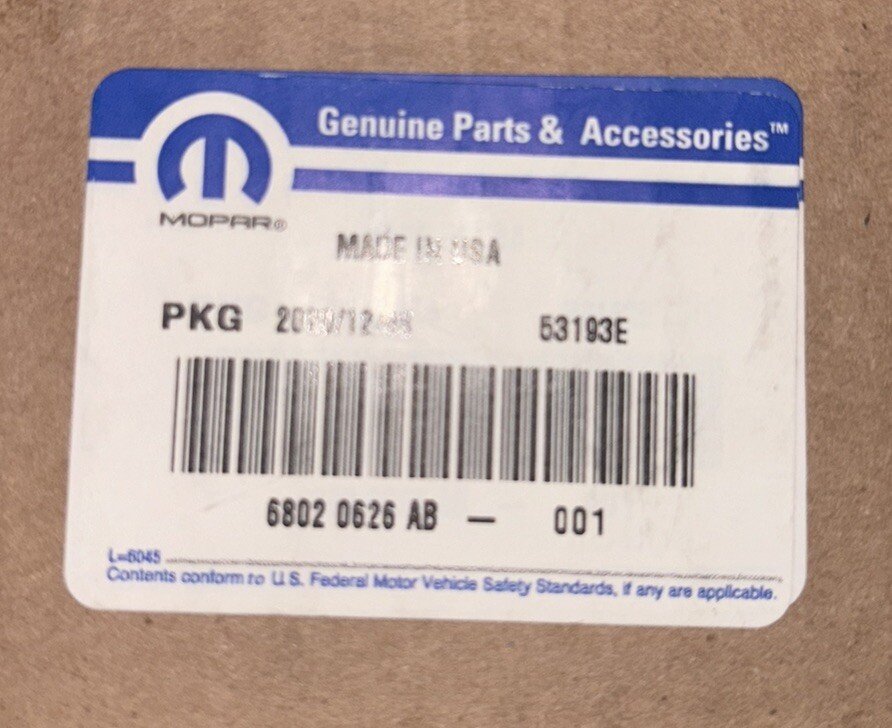 03-23 DODGE CHRYSLER PARKING BRAKE SHOE & LINING KIT GENUINE MOPAR ...