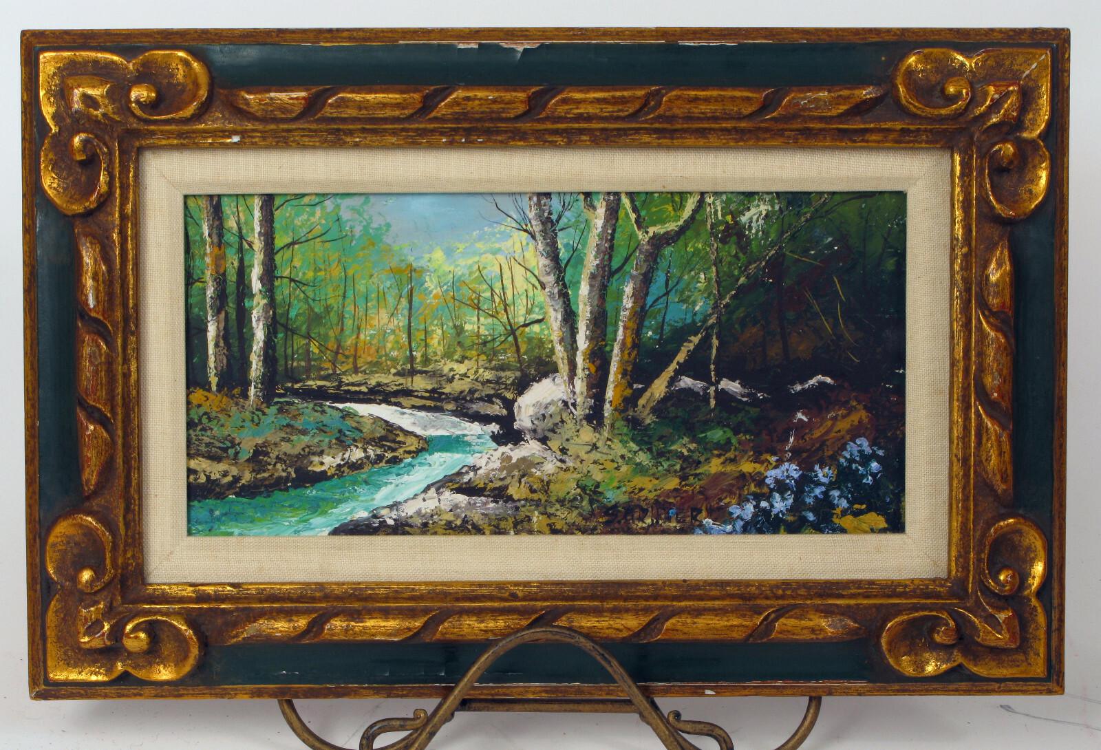 Shirley Moskowitz Gruber OIL PAINTING IMPRESSIONIST LANDSCAPE JEWISH ...