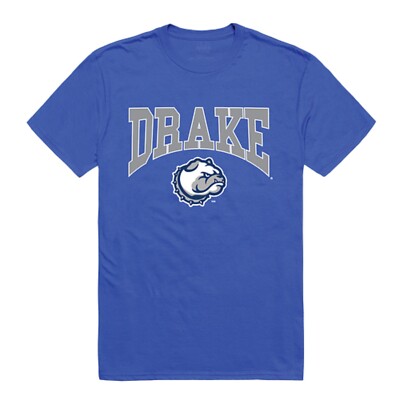 Drake University Bulldogs DU NCAA Cotton College Logo Licensed Tee T ...