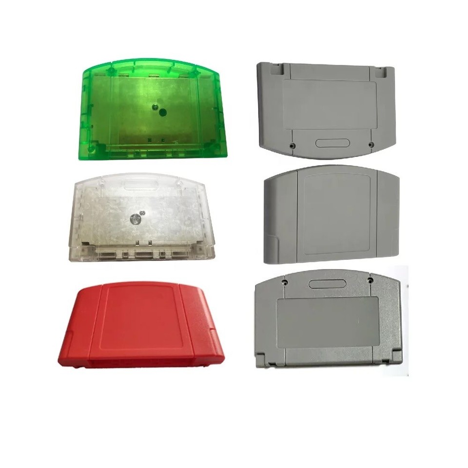 N64 Nintendo 64 Replacement Game Cartridge Cart Shell Case Set Housing ...