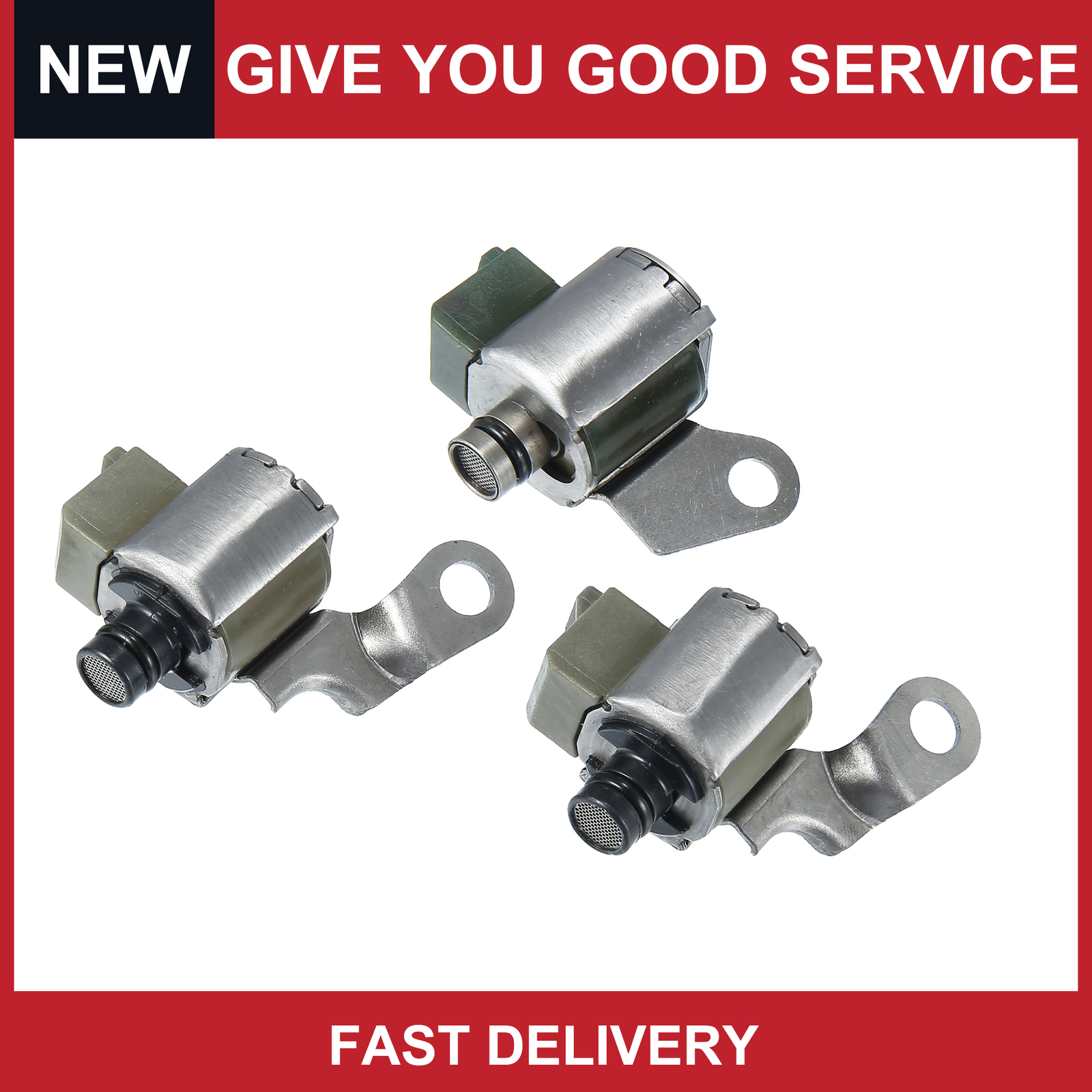 Pack of 3 For Toyota A340E A340F Transmission Solenoid Kit Shift Lock ...