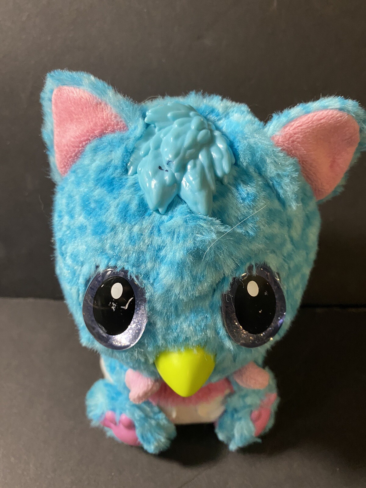 6" Hatchimals Hatchibabies CHEETREE Blue Pink Baby Owl Interactive Spin ...