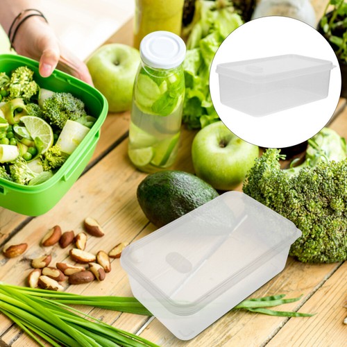 Crisper Bread Box for Fridge Refrigerator Organizer Plastic Storage ...