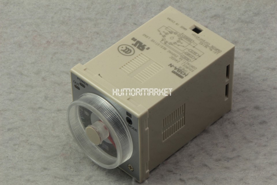 ONE Omron H3BA-N 24VDC Timer Relay NEW | eBay