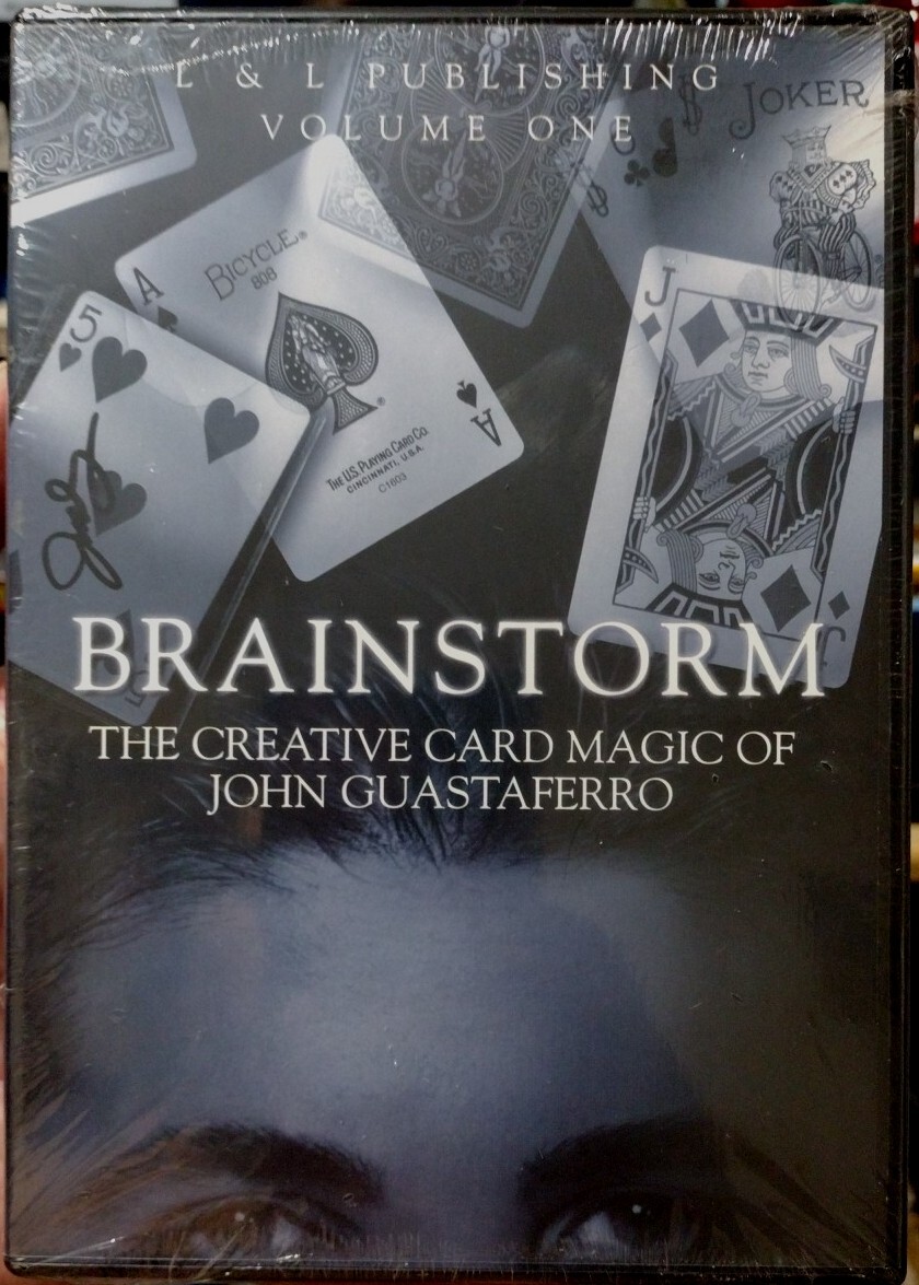 Brainstorm Vol. 1 By John Gustaferro (DVD, 2003) NEW W/ DEFECT IN ...