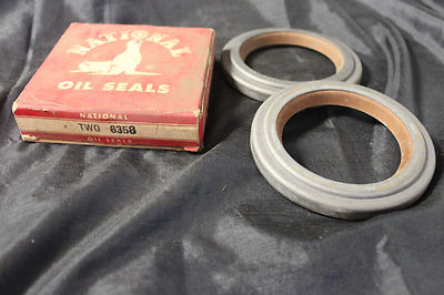 National Federal-Mogul Oil Seals Two Pack 6358 (C-8) | eBay