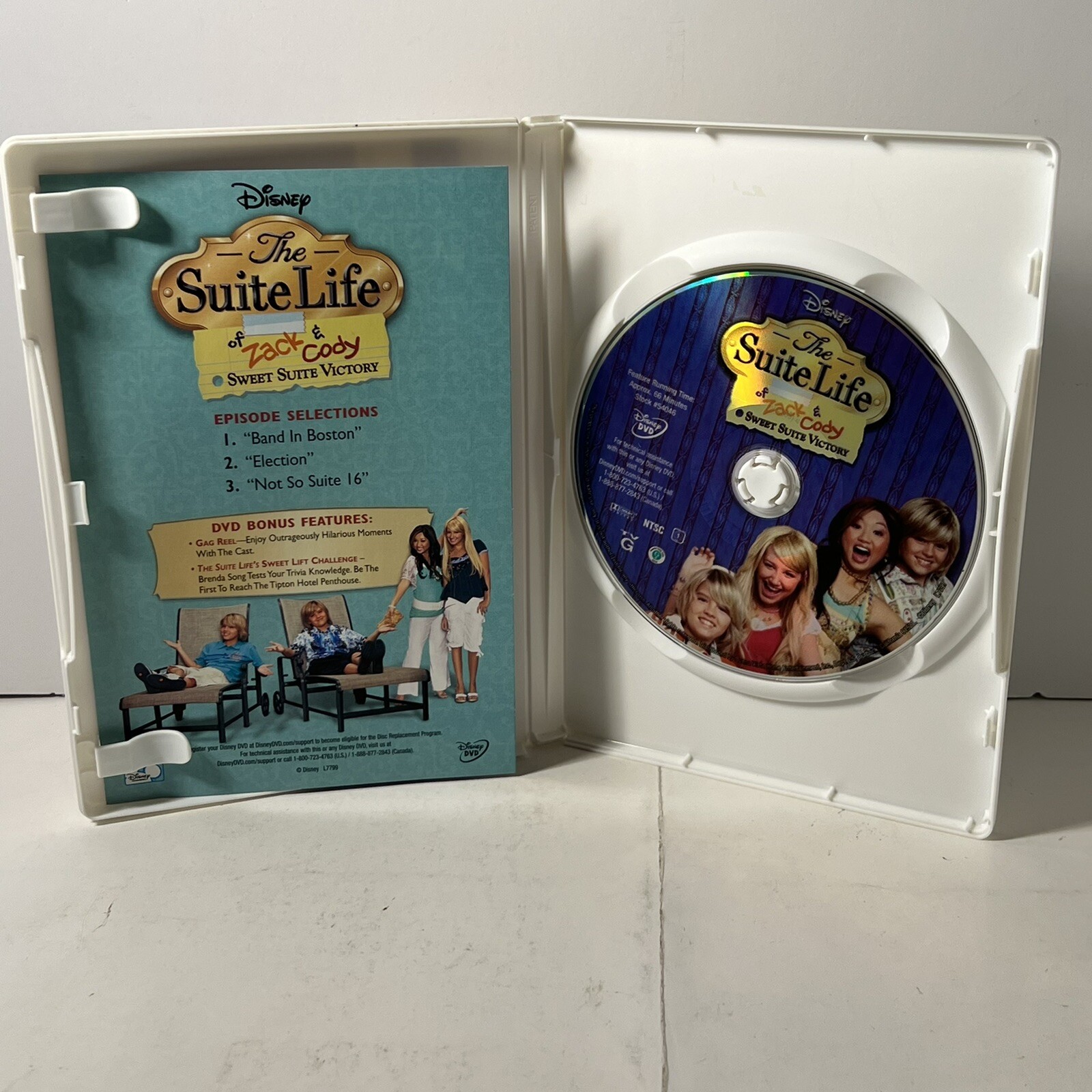 The Suite Life of Zack & Cody Sweet Suite Victory Dvd Like New ...