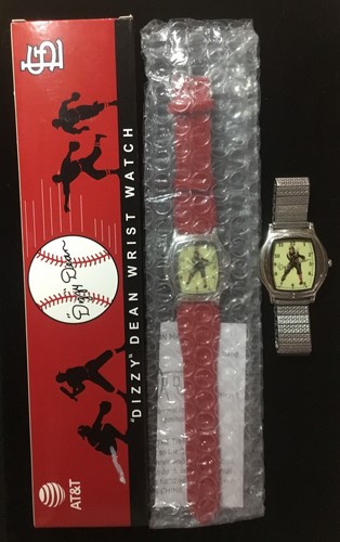 Vintage Lot (2) DIZZY DEAN ATT LSU Wrist Watch MIB Work Great | eBay