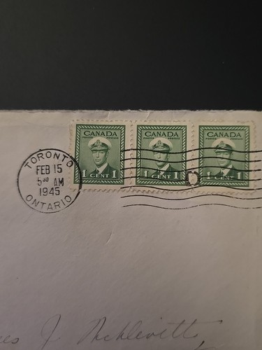 Canada WW1 Military 1919-1942 -1945. Soldier's Mail to Vancouver. With ...