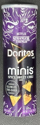 DORITOS MINIS SPICY SWEET CHILI TORTILLA CHIPS STRANGER THINGS THEME ...
