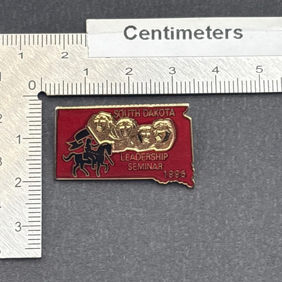 Vintage South Dakota Leadership Seminar Lapel Pin Brooch SD Student ...