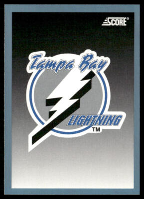 Tampa Bay Lightning Logo 1992-93 Score #507 Tampa Bay Lightning | eBay