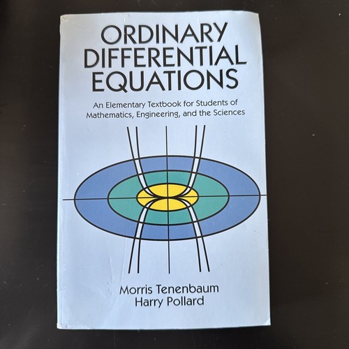 Dover Books on Mathematics Ser.: Ordinary Differential Equations by ...