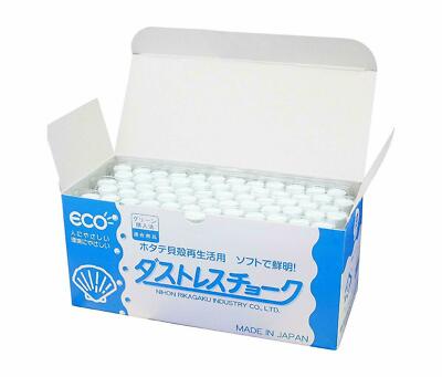 Nihon Rikagaku Industry Chalk Hagoromo Fulltouch White 72pcs From Japan ...
