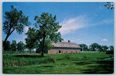 NE North Platte, Horse Barn at Buffalo Bill Ranch State Historical Park ...