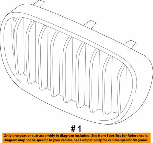 Genuine BMW G30 G31 518d 520d ed 520dX 520i 1.6 Grille Front Left ...