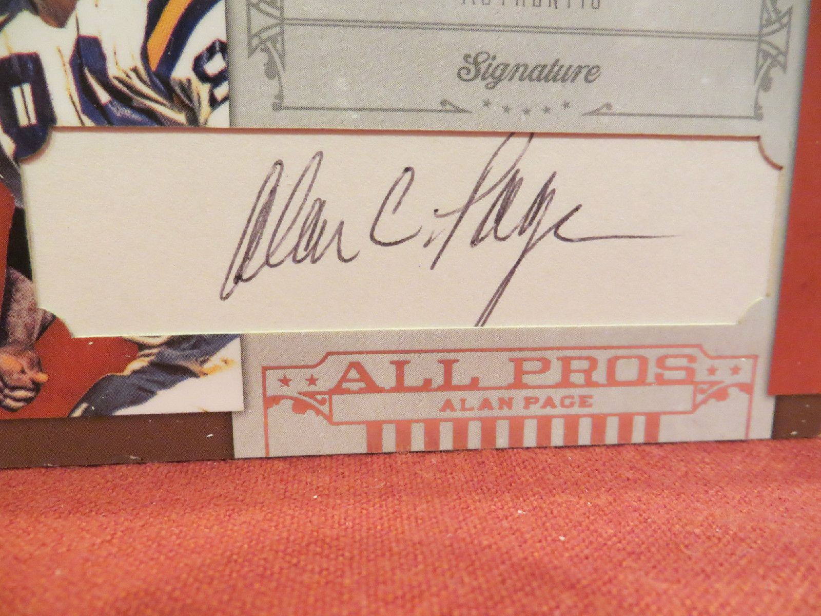 National Treasures 1980 All Pros Signature Vikings Auto Alan Page 1/3 ...