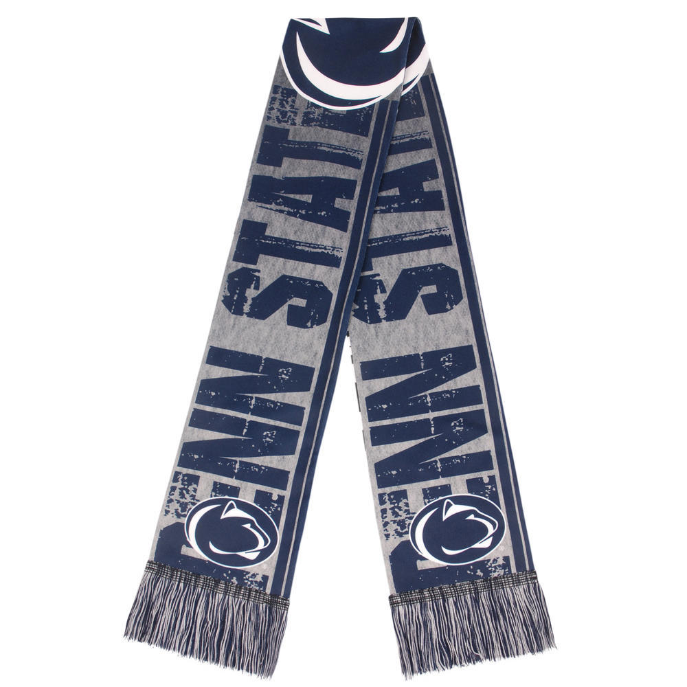 Penn State Nittany Lions NCAA Unisex Big Logo Printed Scarf - New With ...