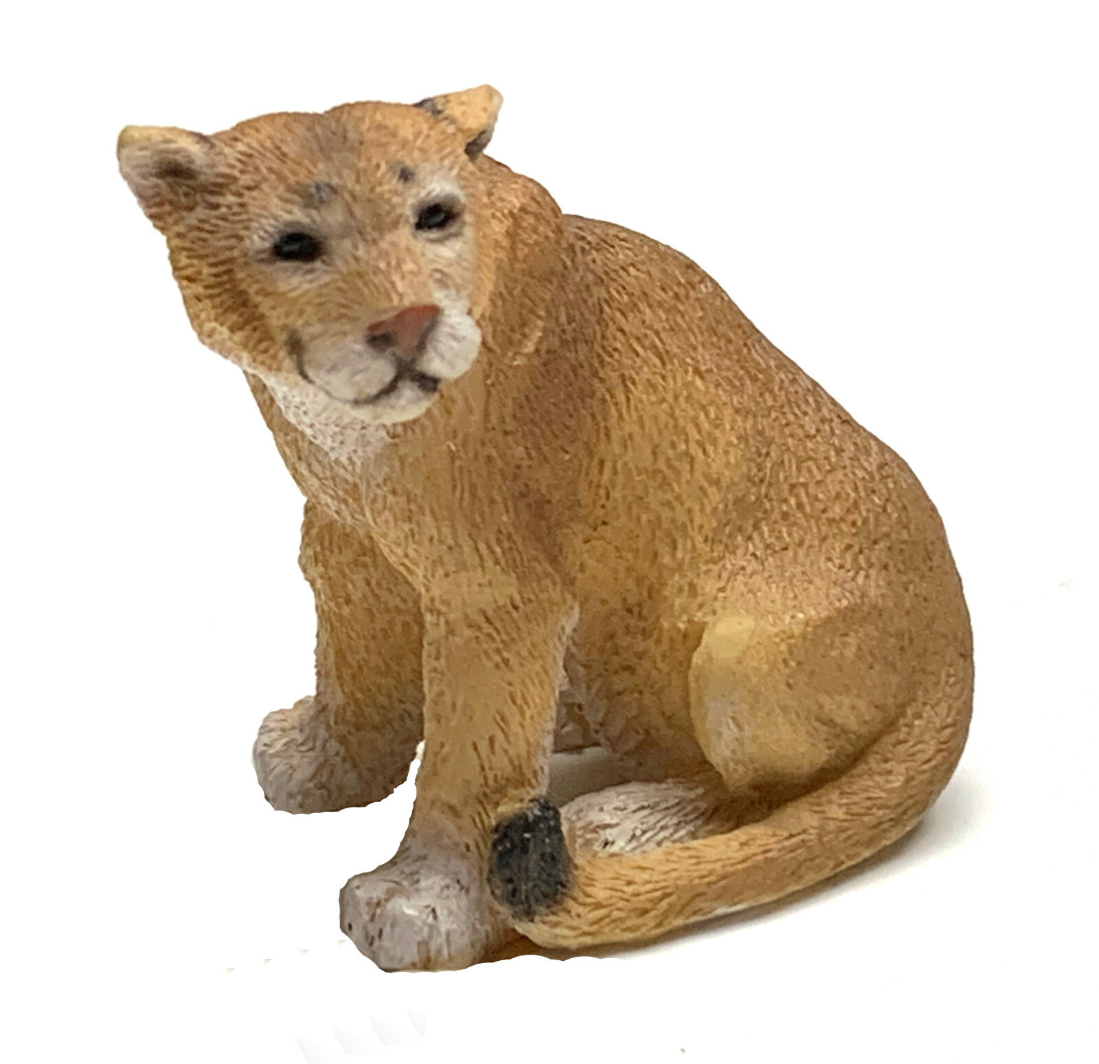 Puma Figurine Living Stone 2" Resin Statue New Collectible | eBay