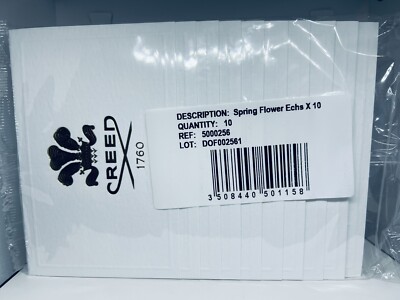 Creed Spring Flower Eau de Parfum 1.7ml x10 Official Carded Sample ...