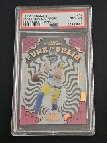 2022 Panini Illusions - Funkadelic Matthew Stafford #F-4 Pink /399 for ...