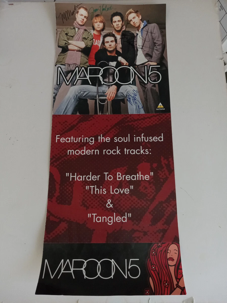 Maroon 5 Songs About Jane Poster