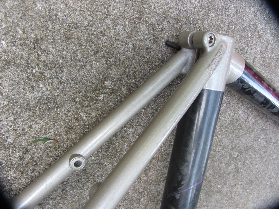 TREK 2120 Carbon Fiber 60cm Road Touring Bike Frameset & Fork | eBay