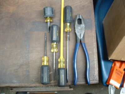 BRAND NEW SET OF 6 KLEIN TOOLS 5 ELECTRICIAN SCREWDRIVERS 1 SET OF ...