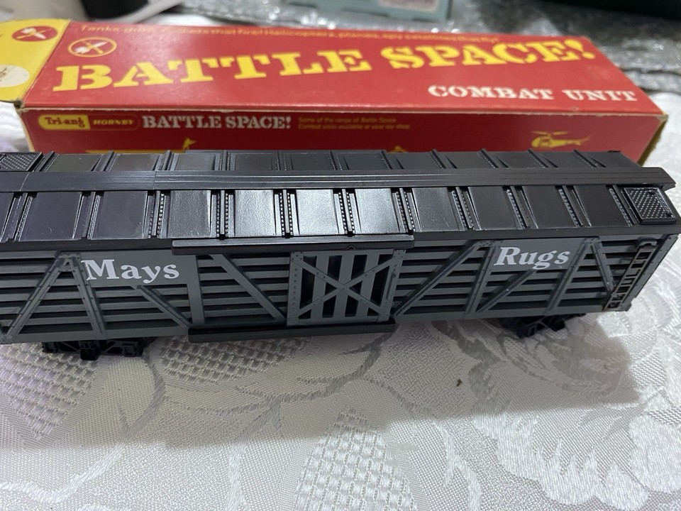 Triang Hornby Battle Space-set Of 3 Boxes Rail Based Combat Units(1960 ...