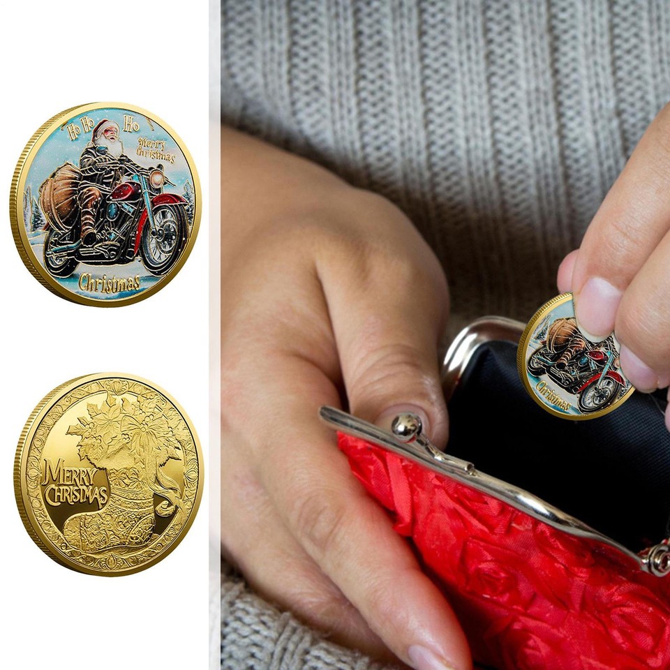 Santa Coin Cartoon Santa Snowman Reindeer Gingerbread Girls gorgeously ...