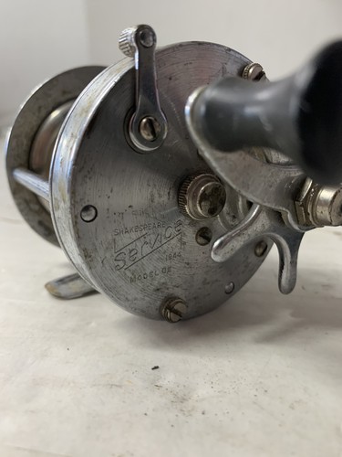 Vintage Shakespeare Service 1944 Model GE Baitcast Fishing Reel | eBay