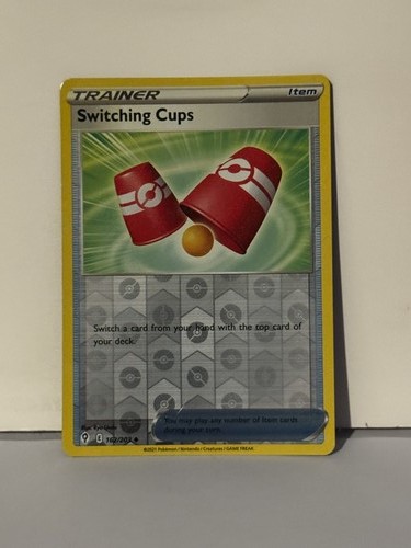 Switching Cups Reverse Holo 162/203 SWSH07: Evolving Skies Near Mint ...