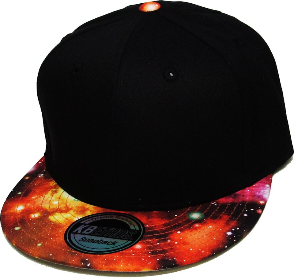Fashion Galaxy Print Hiphop Cap Snapback Baseball Cap Adjustable Hat ...