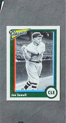 2023 Panini Chronicles Classics #1 Joe Sewell Indians | eBay