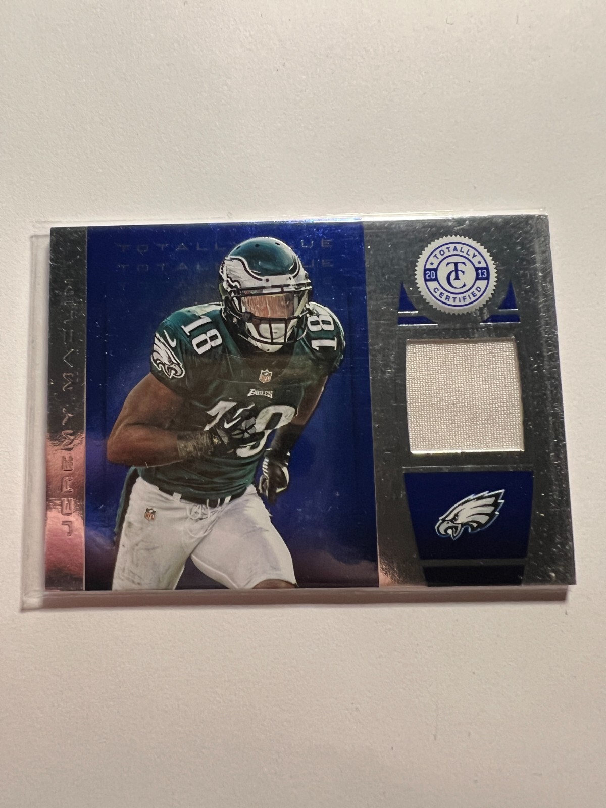 K14,829 - 2013 Totally Certified Blue Materials #22 Jeremy Maclin ...