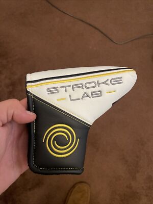 Odyssey Stroke Lab BLADE Putter Head Cover - Black/White/Yellow | eBay
