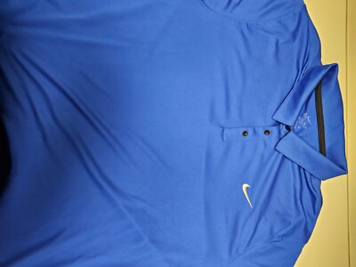 Nike Dri-Fit Golf Polo - 3XL Blue | eBay